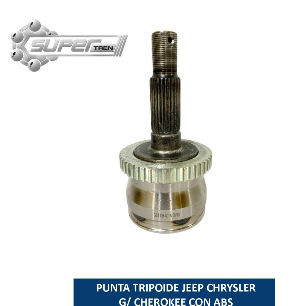 PUNTA DE TRIPOIDE JEEP CHRYSLER G/CHEROKEE CON ABS – Grupo Supertren
