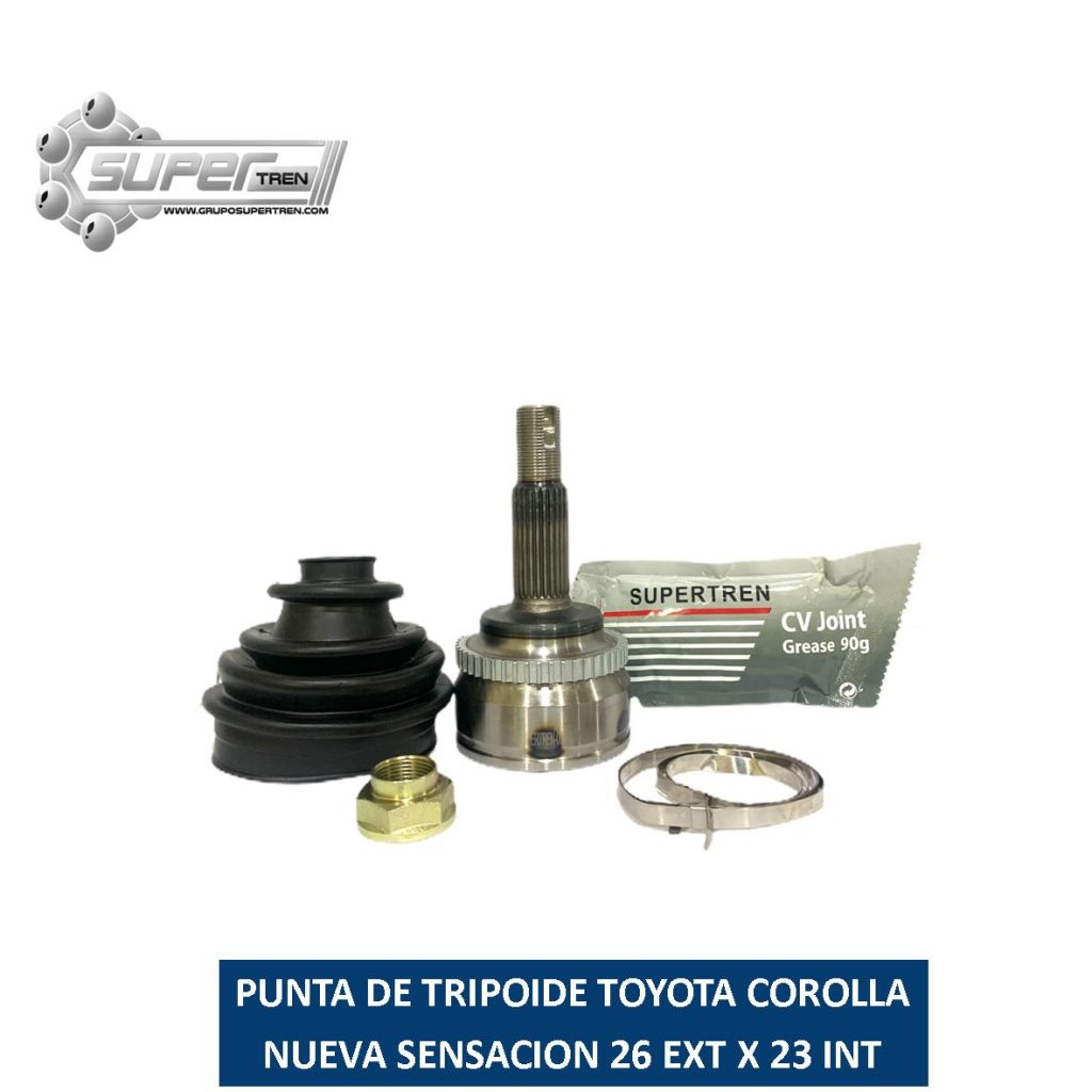 PUNTA DE TRIPOIDE TOYOTA COROLLA NUEVA SENSACION CON ABS – Grupo Supertren