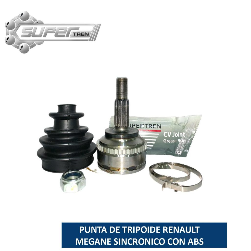 PUNTA DE TRIPOIDE RENAULT MEGANE SINCRONICO CON ABS – Grupo Supertren