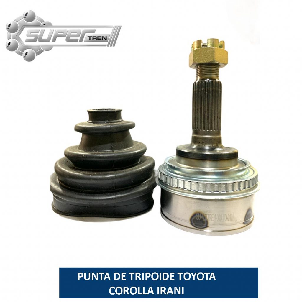 PUNTA DE TRIPOIDE TOYOTA COROLLA IRANI – Grupo Supertren